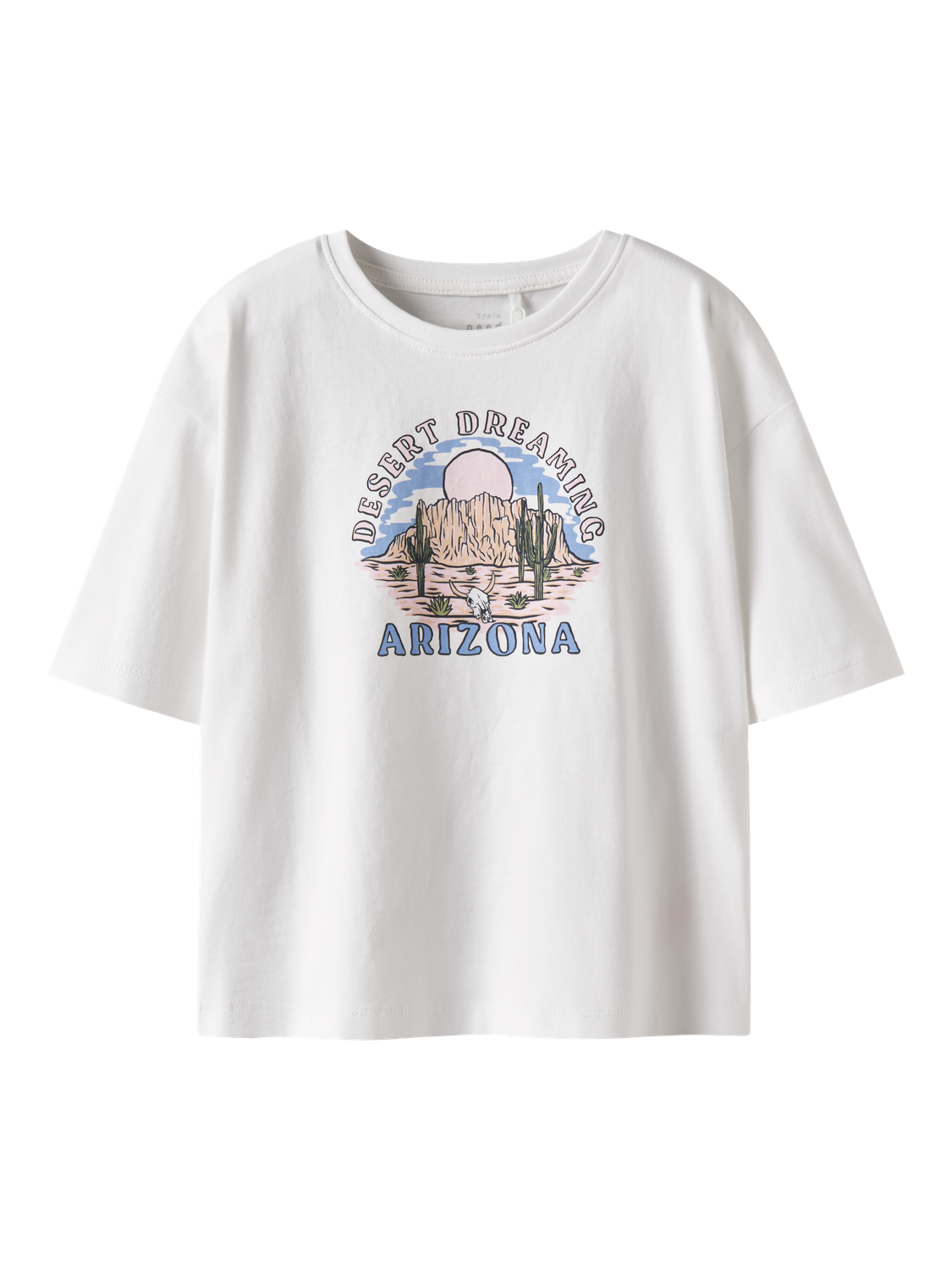CAMISETA VEEN - Bright White Print:Arizona – Name It Uruguay